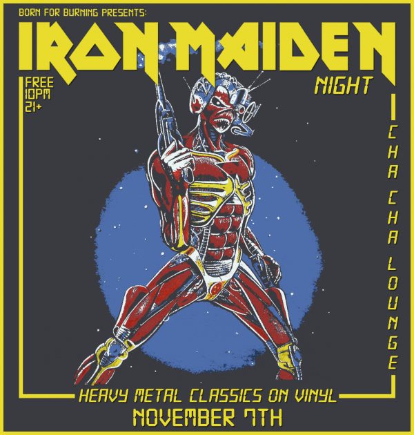 Metal Knights at Cha Cha – BORN FOR BURNING