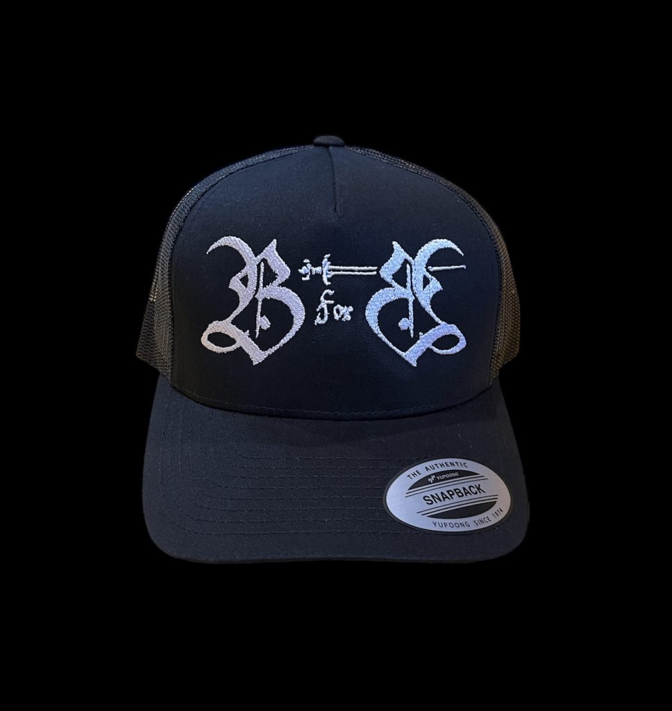 BFB Hat – White Logo – BORN FOR BURNING